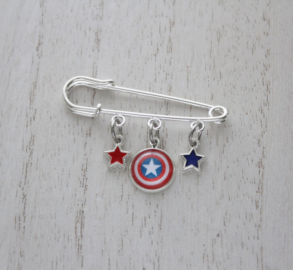 Cap Safety Pin Style Pin – BombDotComGeekery